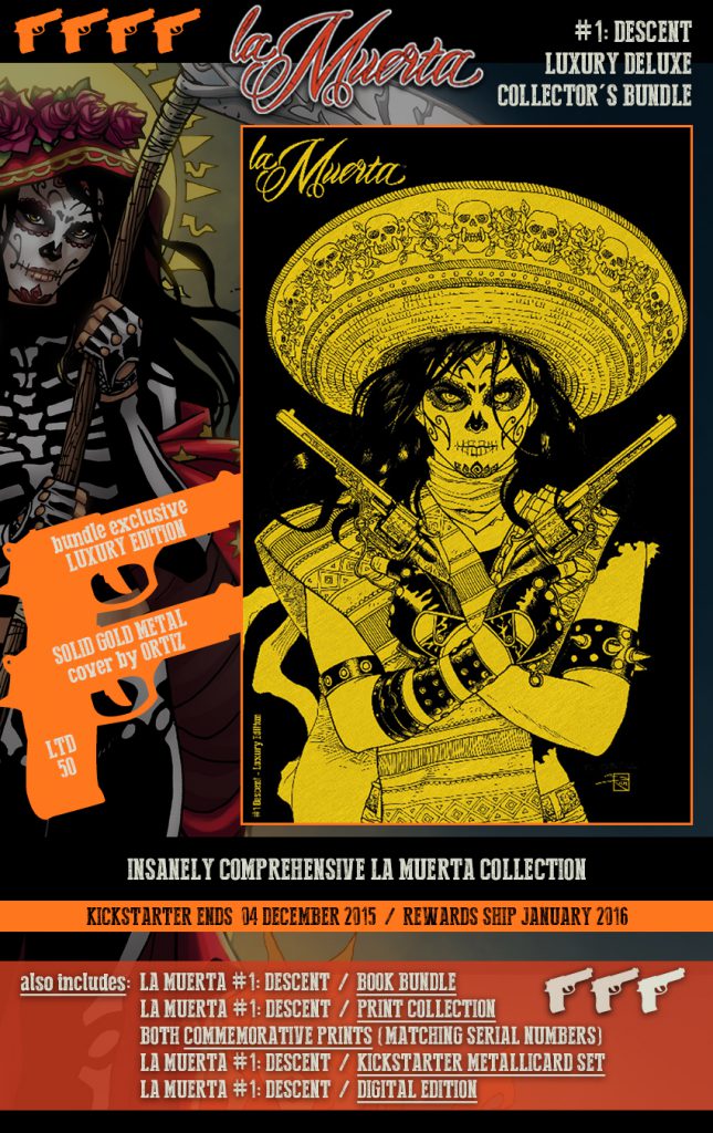 LA MUERTA #1: DESCENT REWARDS REVEAL - Coffin Comics