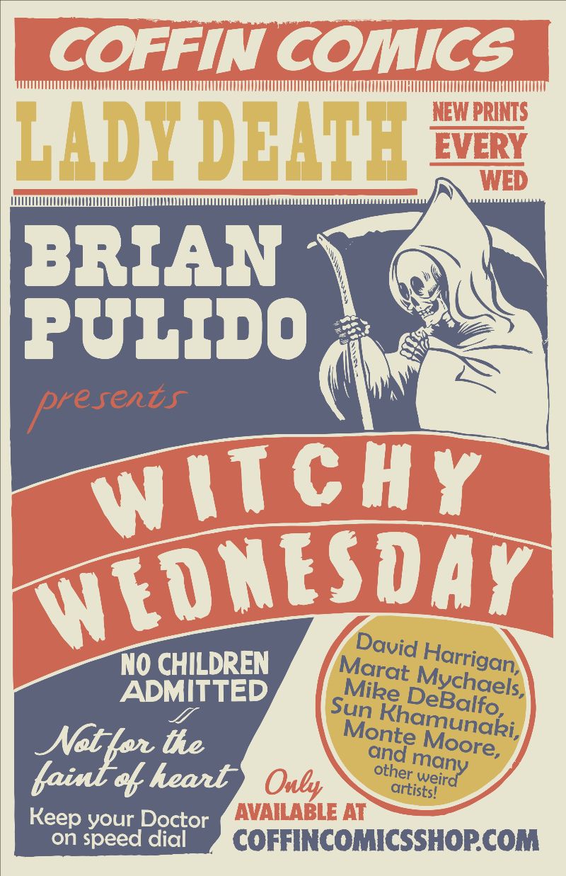 LAST WITCHY WEDNESDAY OF OCTOBER! GET 'EM WHILE YOU CAN! - Coffin Comics